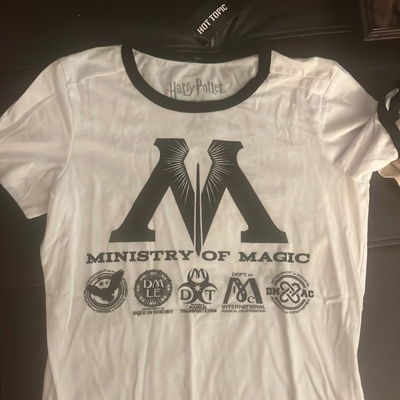 Hot Topic | Tops | Harry Potter Ministry Of Magic Shirt | Poshmark